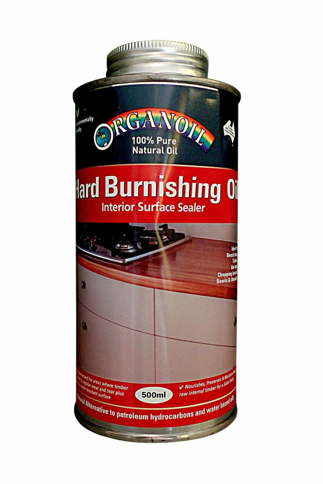 Organoil Hard Burnishing Oil 500ml - Hendra Hardware