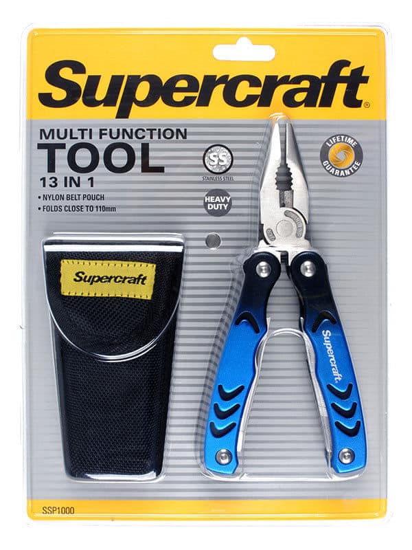 Supercraft Multi Function Tool – 13 Functions - Hendra Hardware